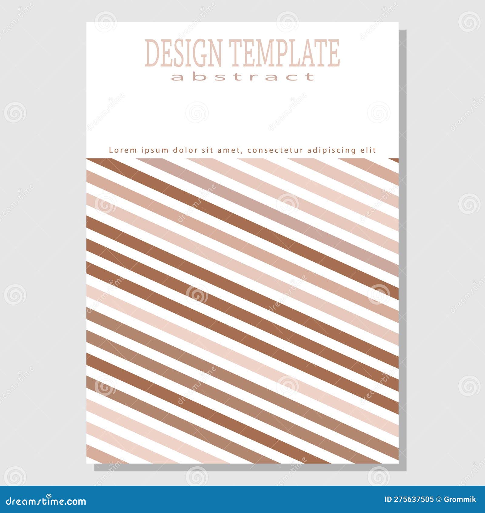 Colored Parallel Lines. the Idea for the Design of Title Pages, Covers ...