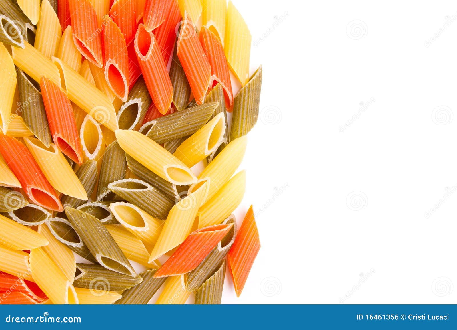 Colored pasta stock photo. Image of green, colored, abstract - 16461356