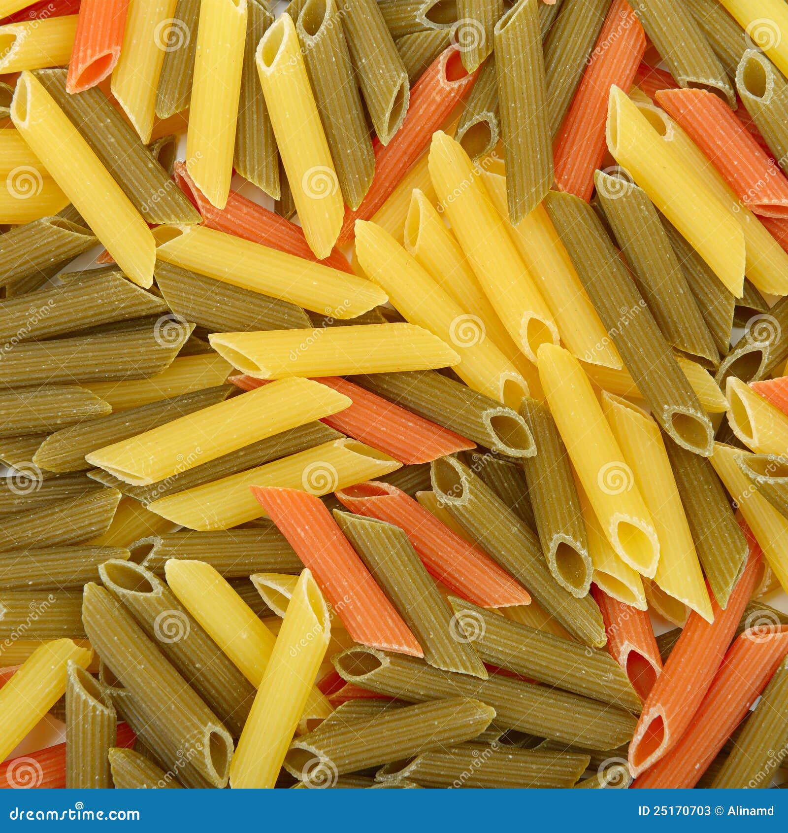 Colored pasta stock image. Image of eating, italian, food - 25170703