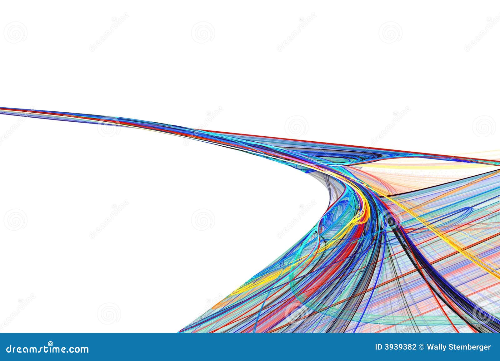 Colored path stock illustration. Illustration of motion - 3939382