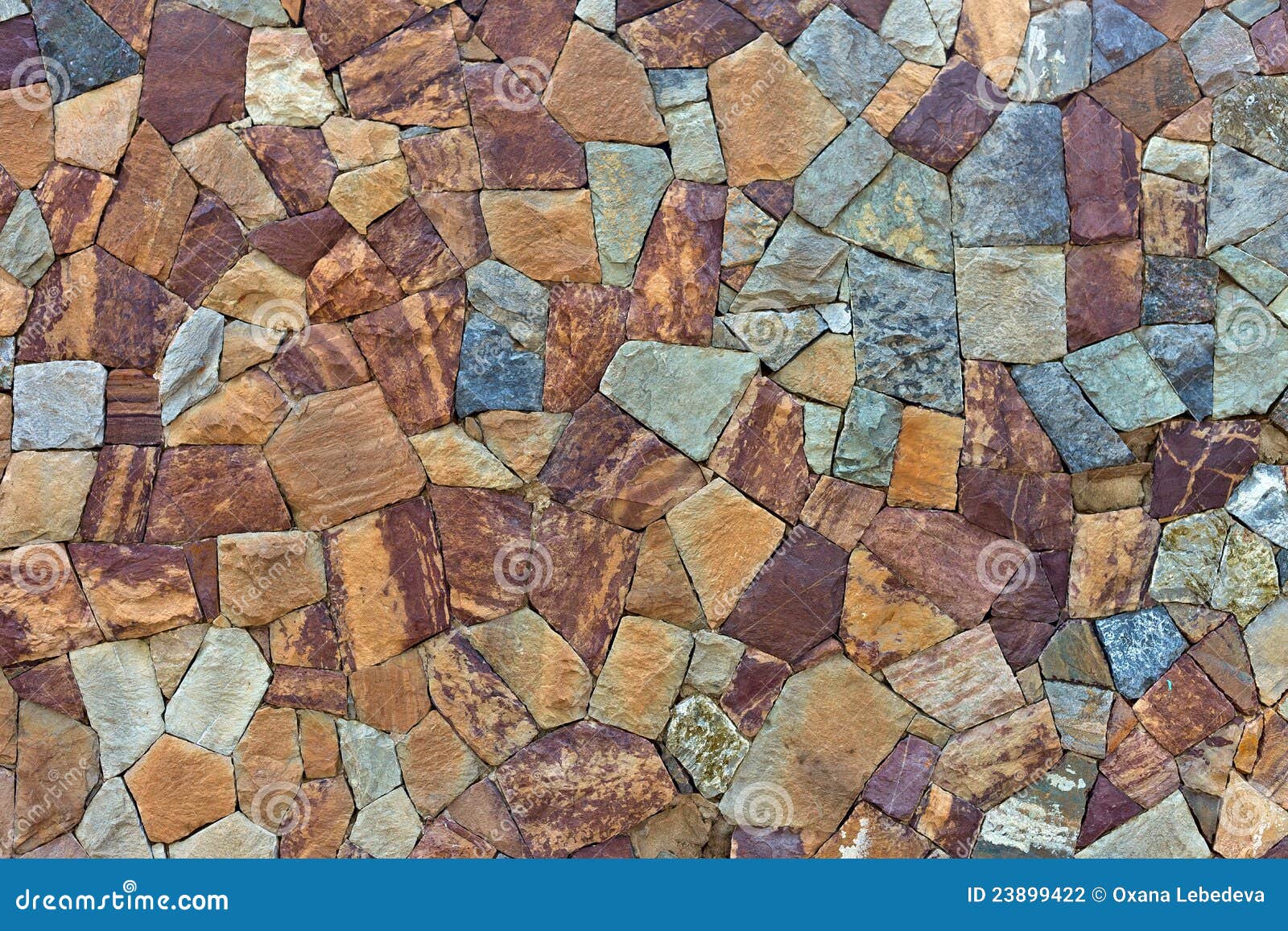 Colored Pattern of Old Stone Wall Surfaced Stock Photo - Image of ...