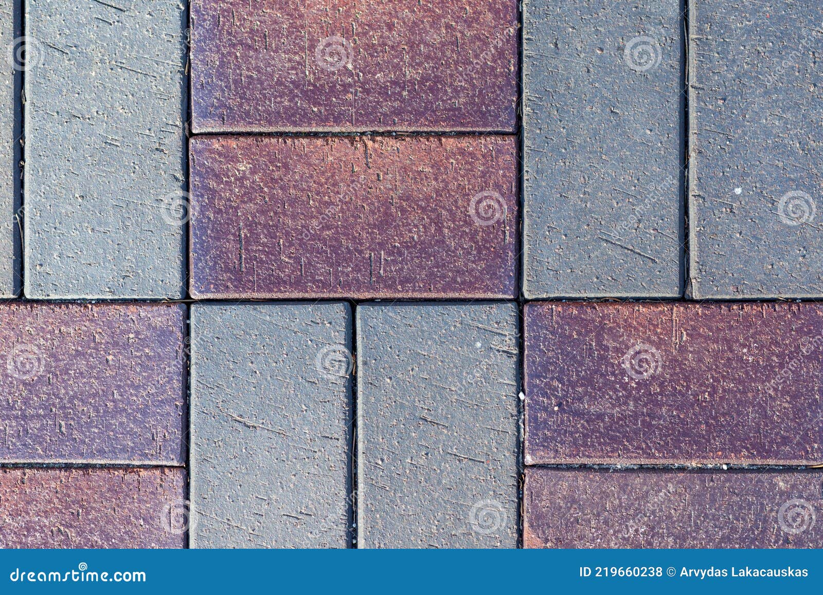 Colored Paving Slabs Surface.Seamless Outdoors Texture Backgrounds.Top ...