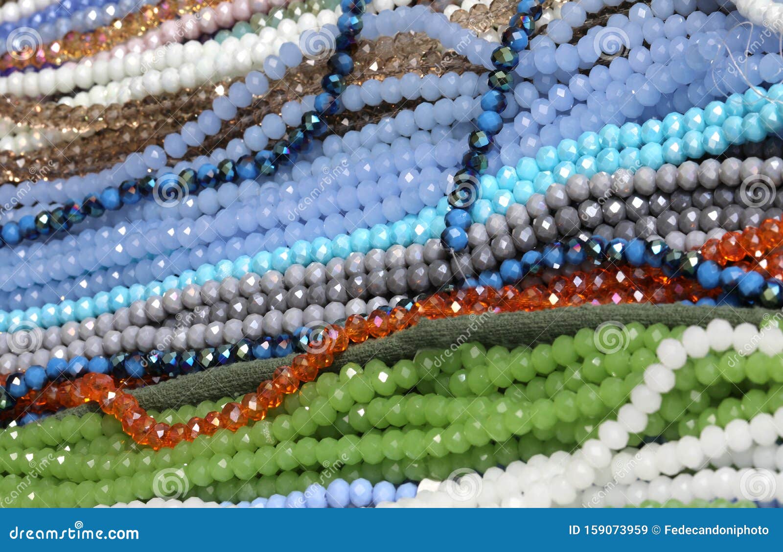 Pearl Necklaces on Display in the Jewelry Store Stock Image - Image of ...