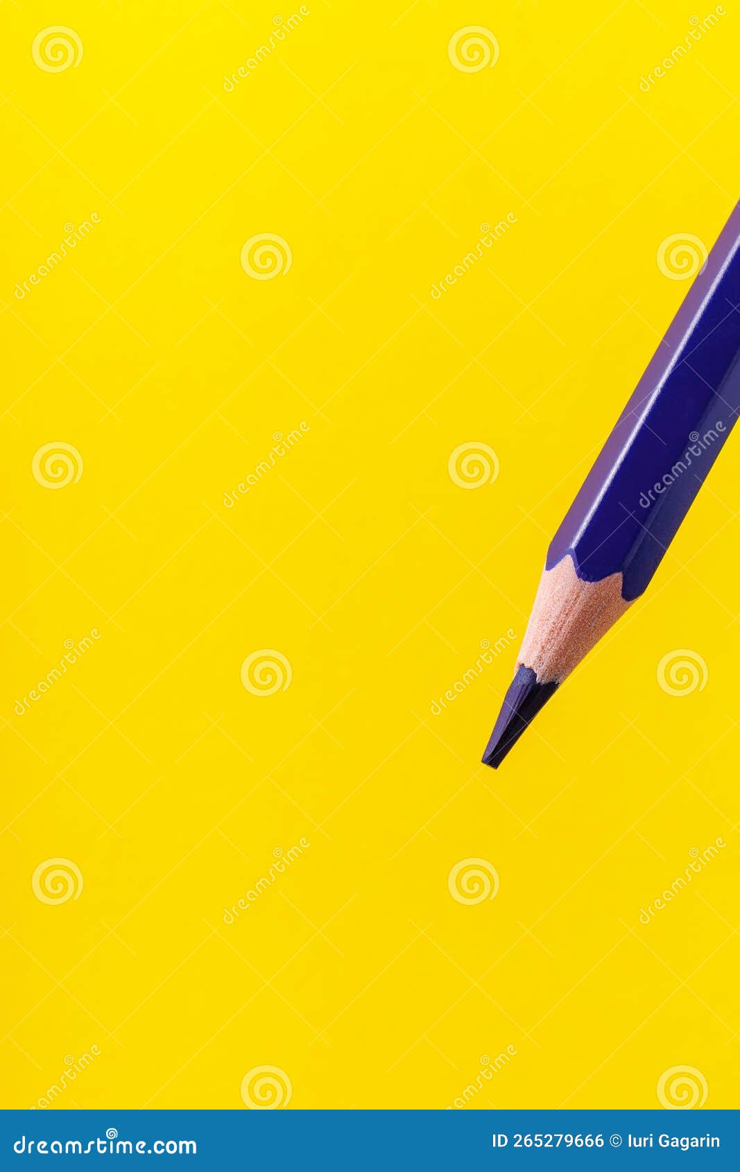 Colored Pencil Close-up with Selective Focus on the Stylus and a ...