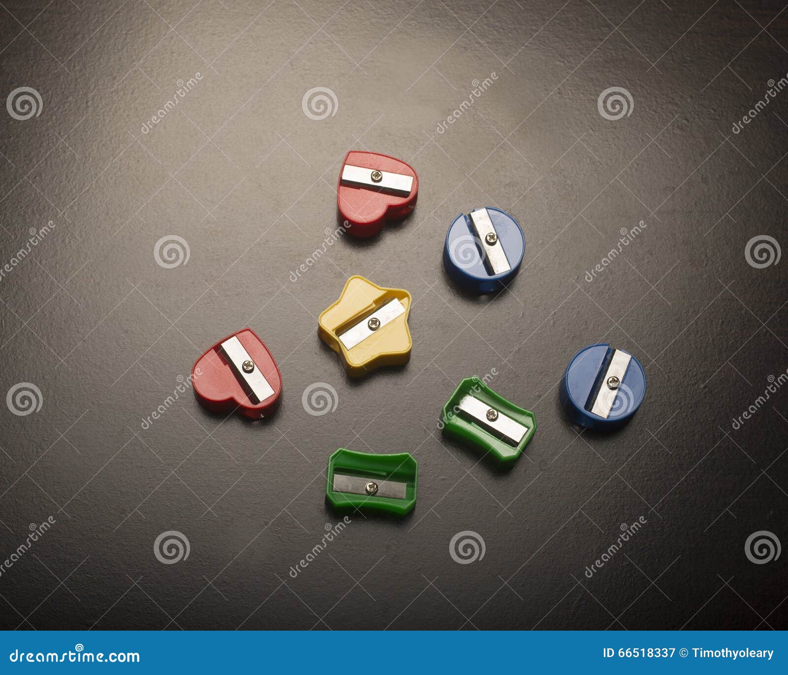 Colored Pencil Sharpeners stock image. Image of sharp - 66518337