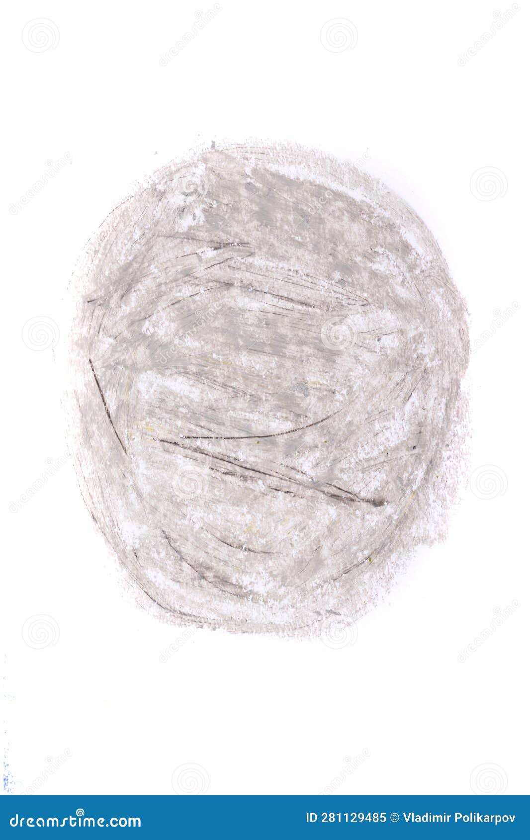 Colored Pencil Strokes Isolated on White Background Stock Image - Image ...