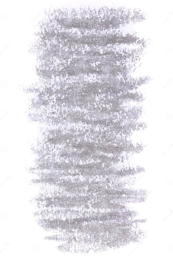Colored Pencil Strokes Isolated on White Background Stock Photo - Image ...