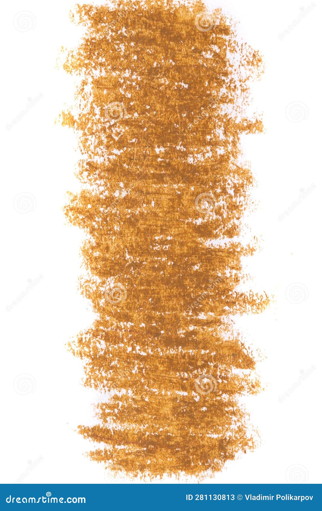 Colored Pencil Strokes Isolated on White Background Stock Image - Image ...