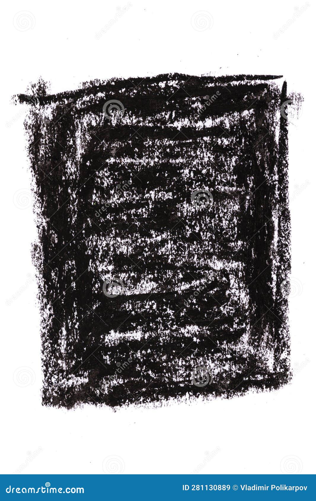 Colored Pencil Strokes Isolated on White Background Stock Image - Image ...