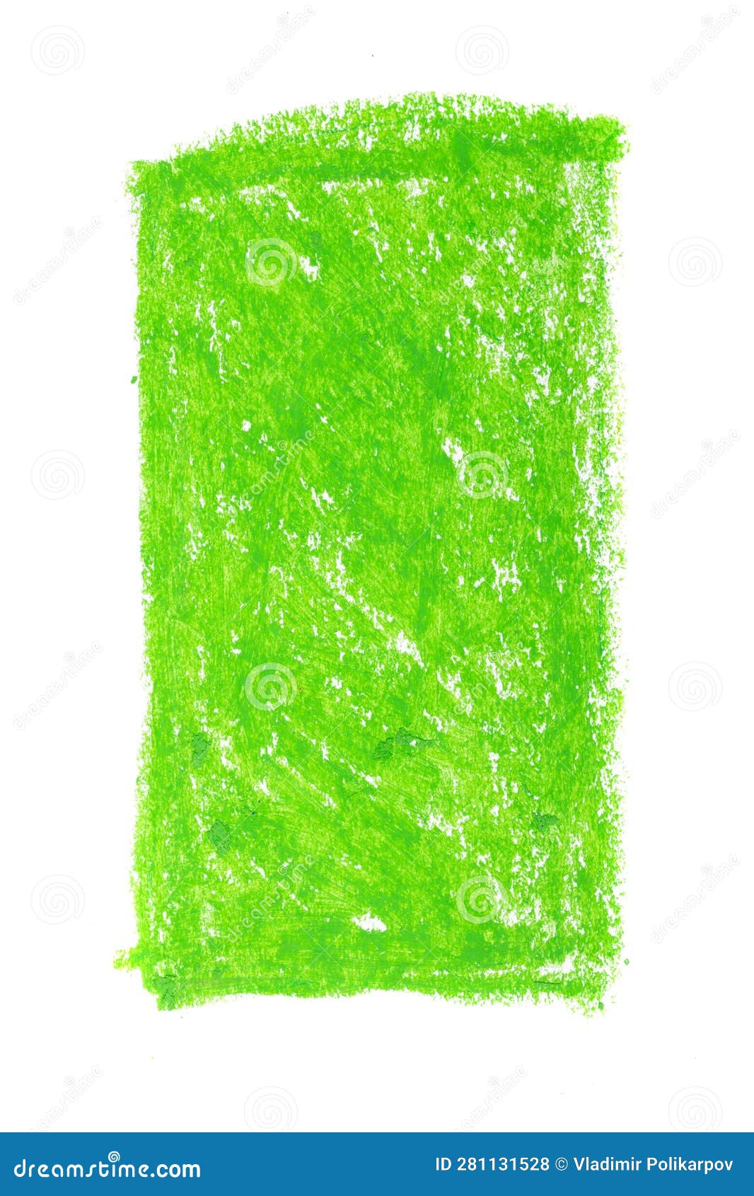 Colored Pencil Strokes Isolated on White Background Stock Photo - Image ...