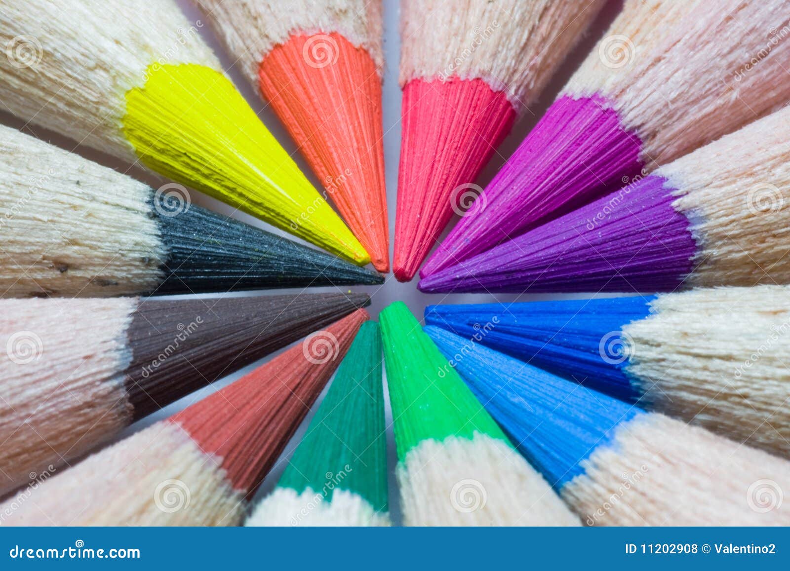Colored pencils stock photo. Image of palette, color - 11202908