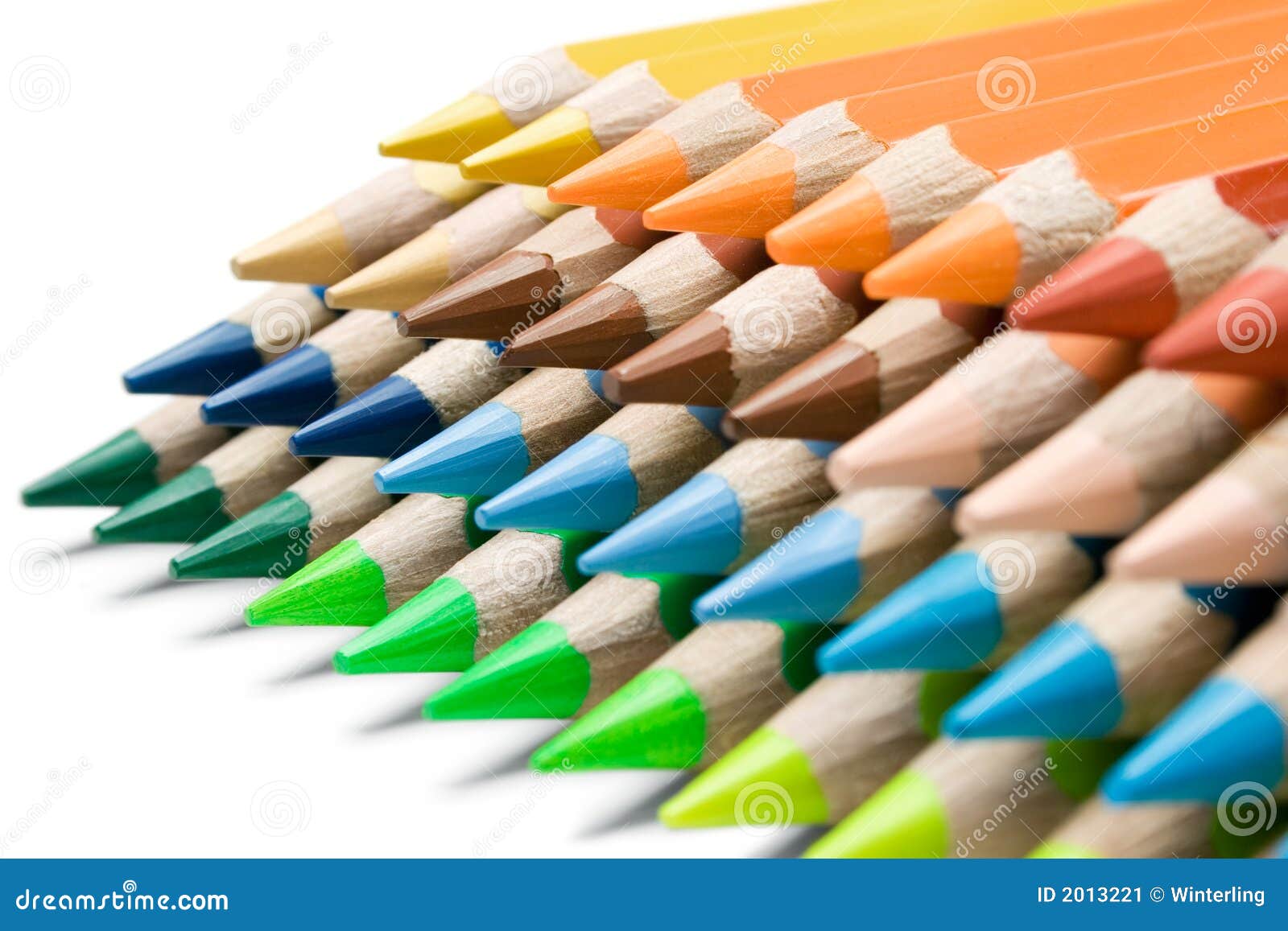 Colored Pencils stock image. Image of creative, crayons - 2013221