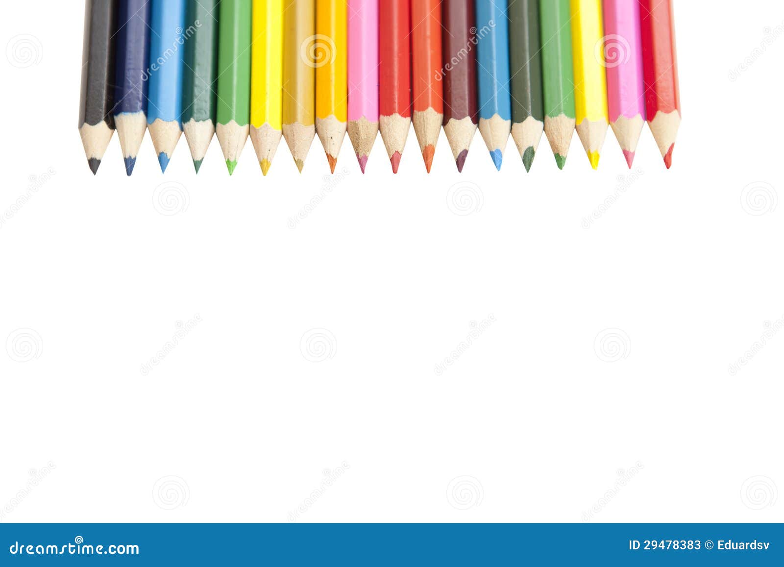 Colored pencils. stock image. Image of closeup, colour - 29478383