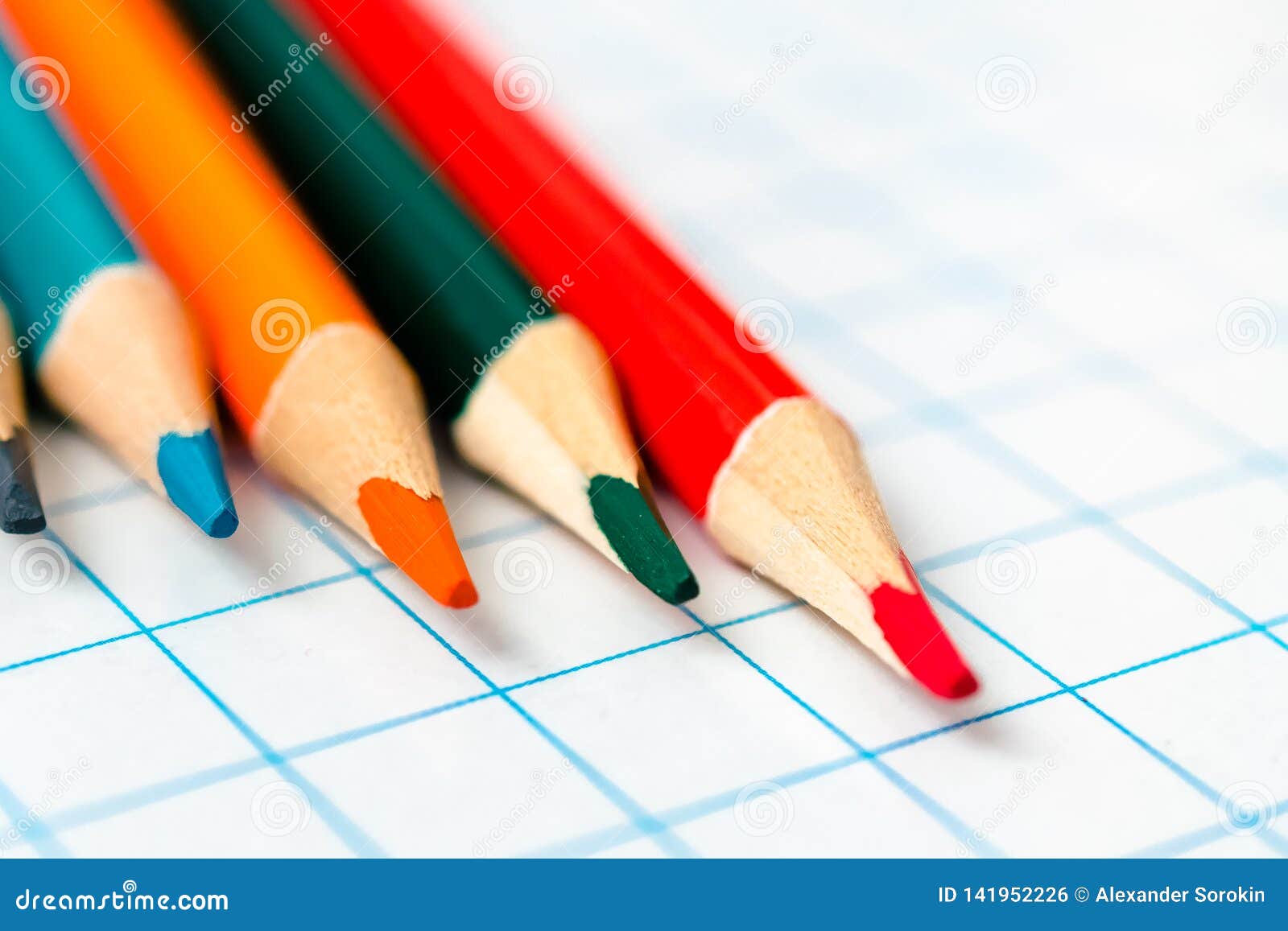 Colored Pencils Bilateral in the Set Stock Photo - Image of book, large ...