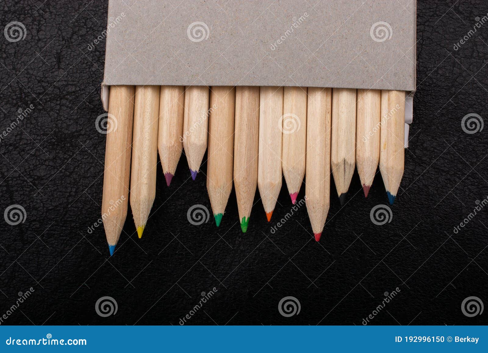 Colored Pencils for Creative Idea and Concept. Drawing and Painting ...