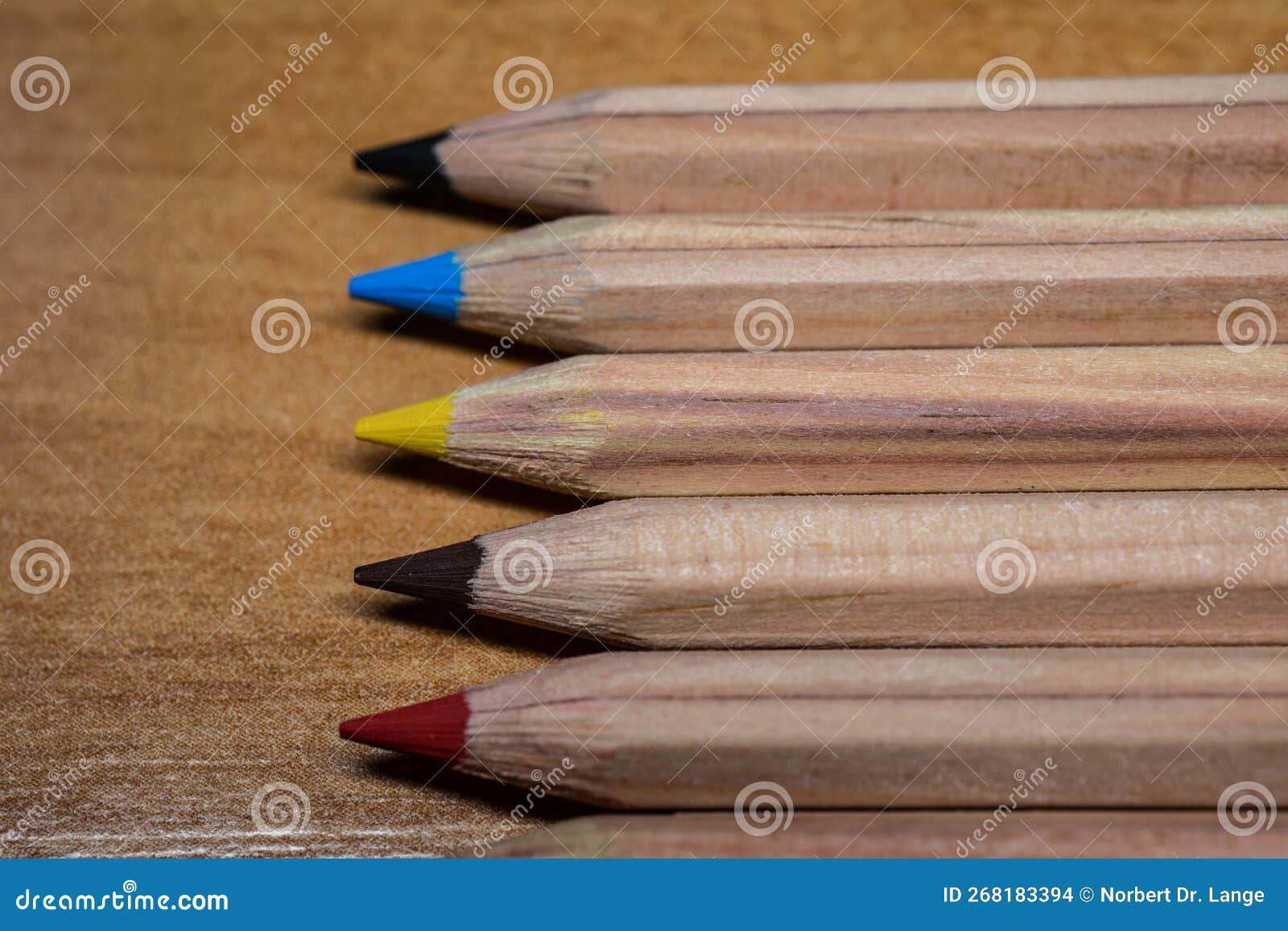 Colored Pencils of Different Colors Stock Photo - Image of pencils ...