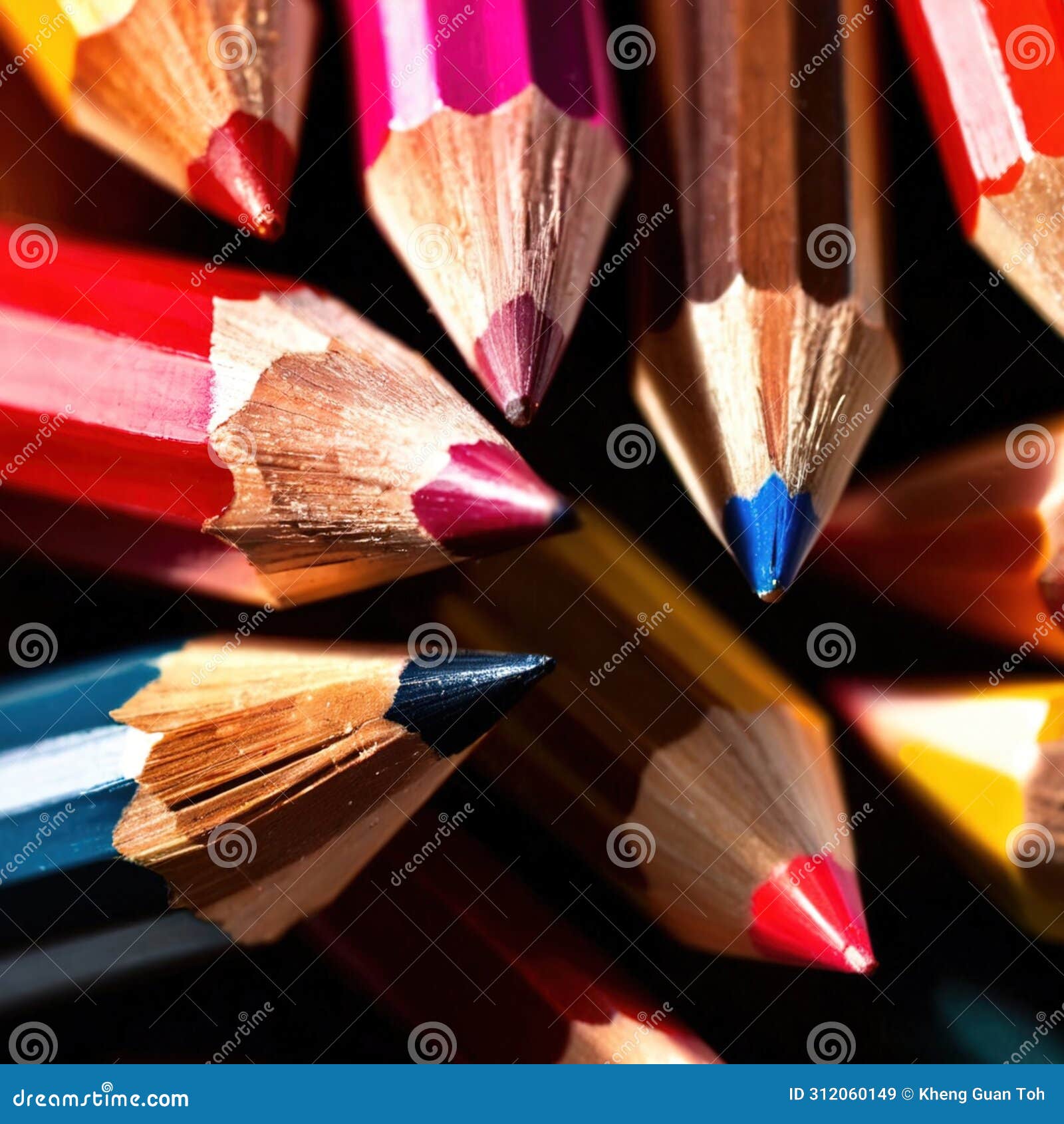 Colored Pencils Multicolored Drawing Instruments for Art, Various ...
