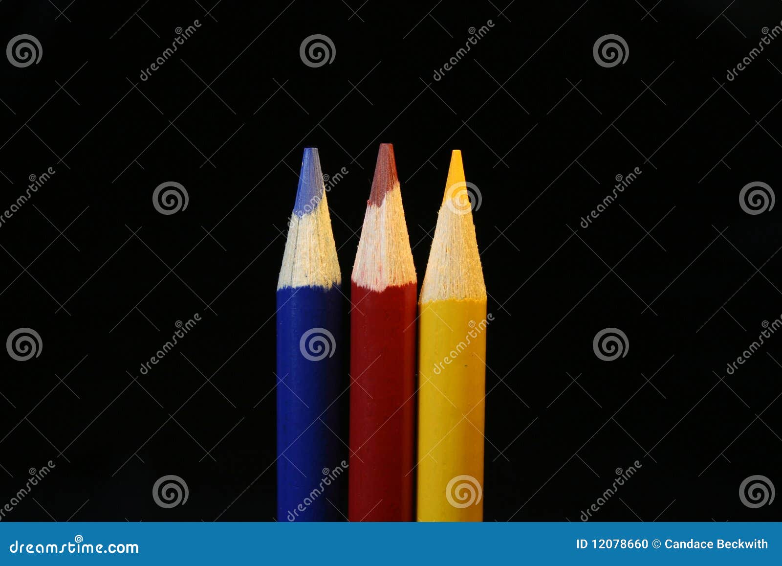 Colored Pencils (primary Colors) Stock Photo | CartoonDealer.com #12078660