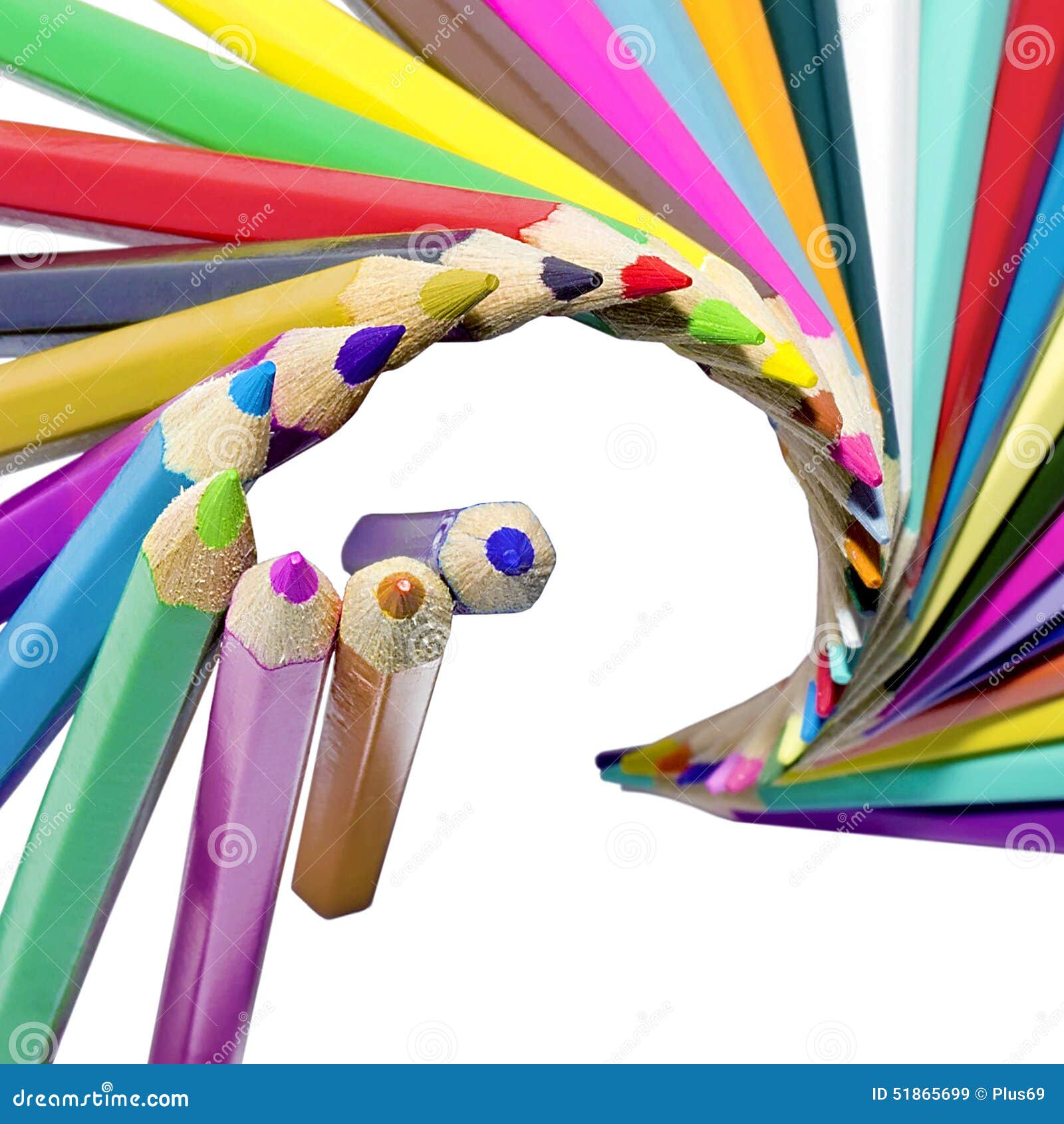 Colored pencils stock image. Image of draw, descriptive - 51865699