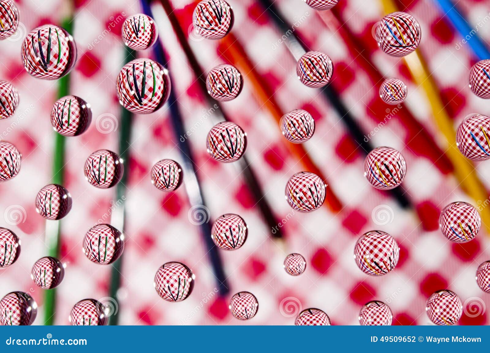 Colored Pencils,water Drops Stock Photo - Image of colorful ...