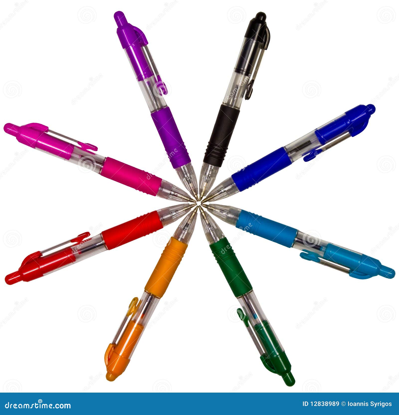 Colored Pens Stock Photography | CartoonDealer.com #4963448