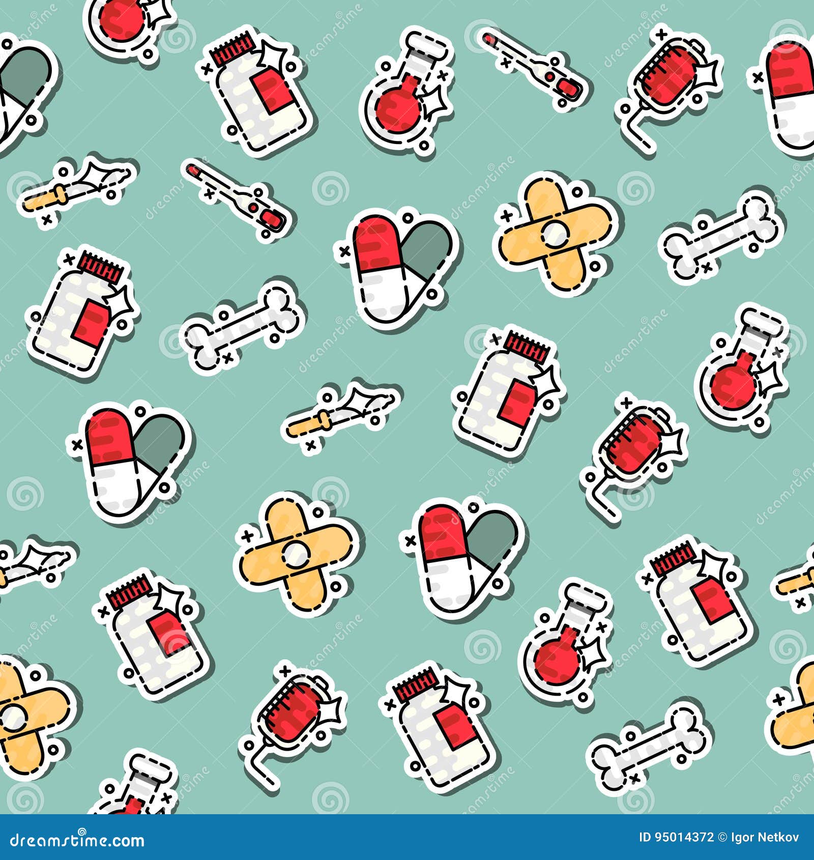 Pharmacy Concept Icon. Pharmacological Products. Medicine, Drugs In ...