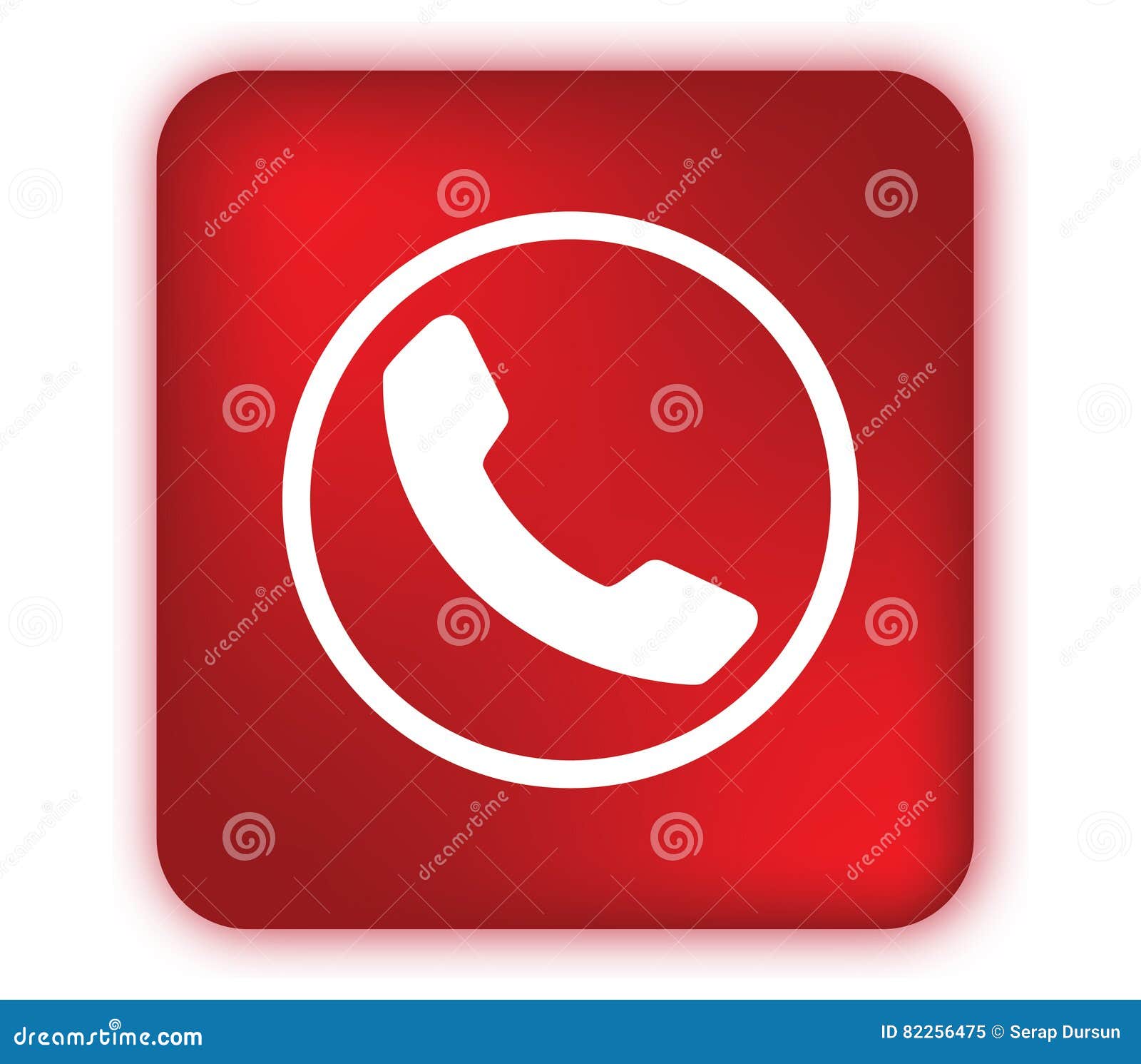 Colored Phone Icon Design Royalty-Free Stock Photo | CartoonDealer.com ...