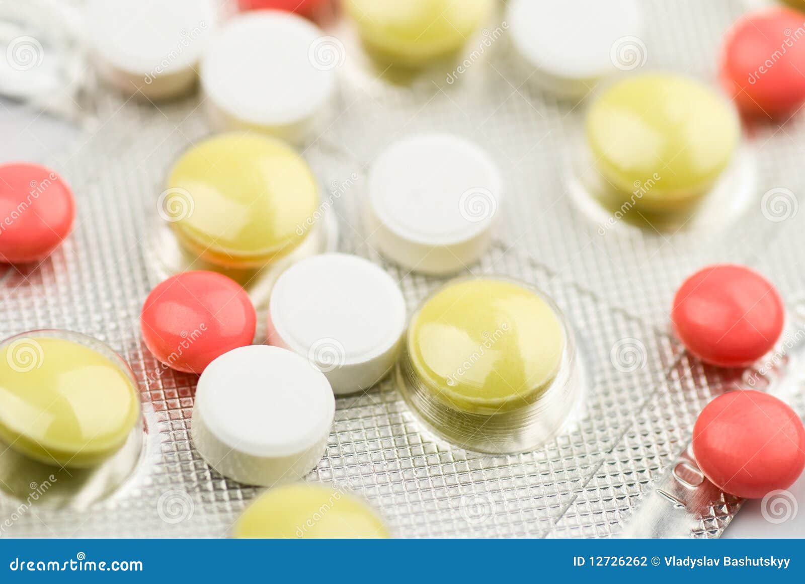 Colored pills stock photo. Image of antibiotics, dose - 12726262