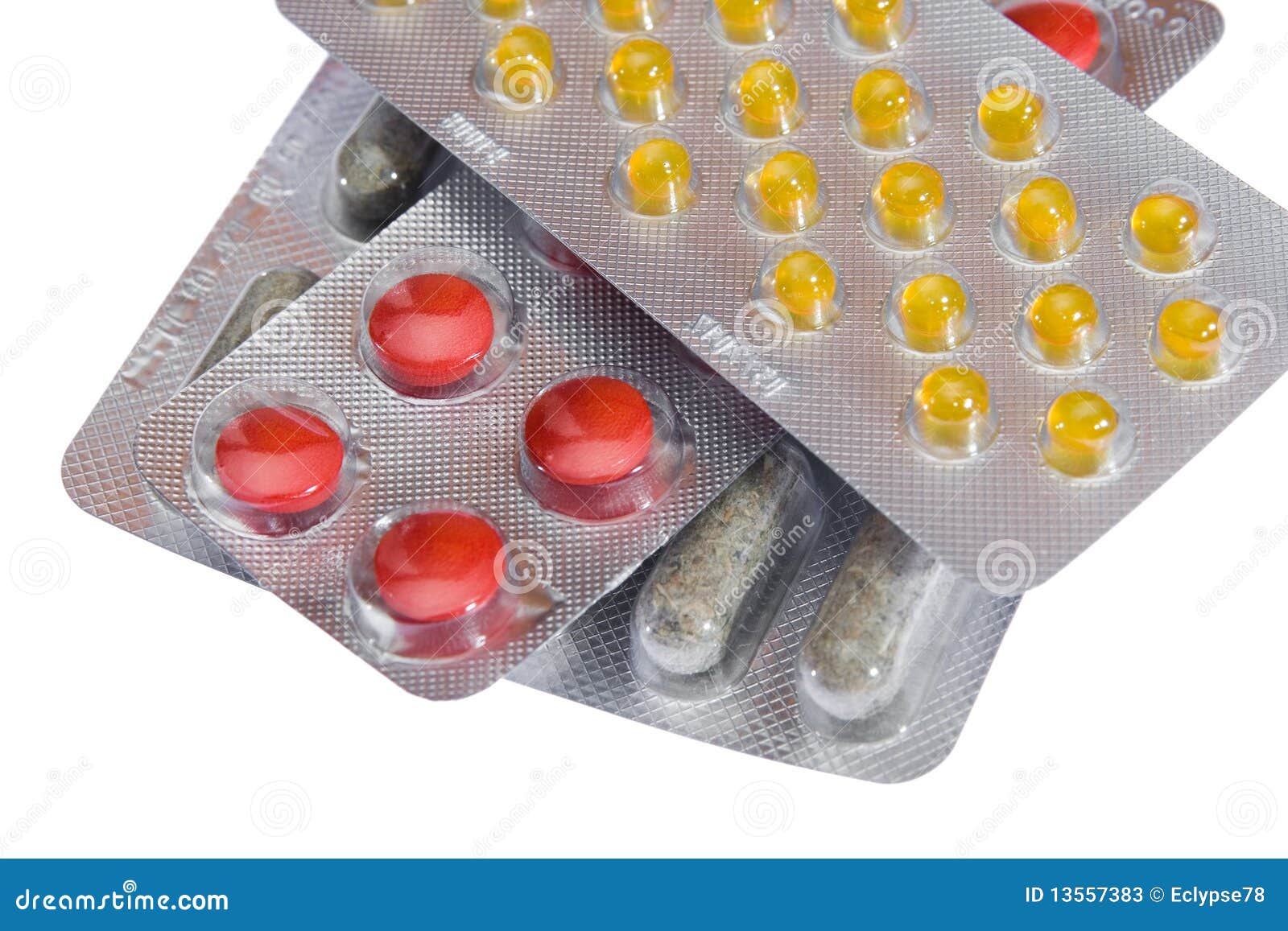 Colored pills stock image. Image of medication, drug - 13557383