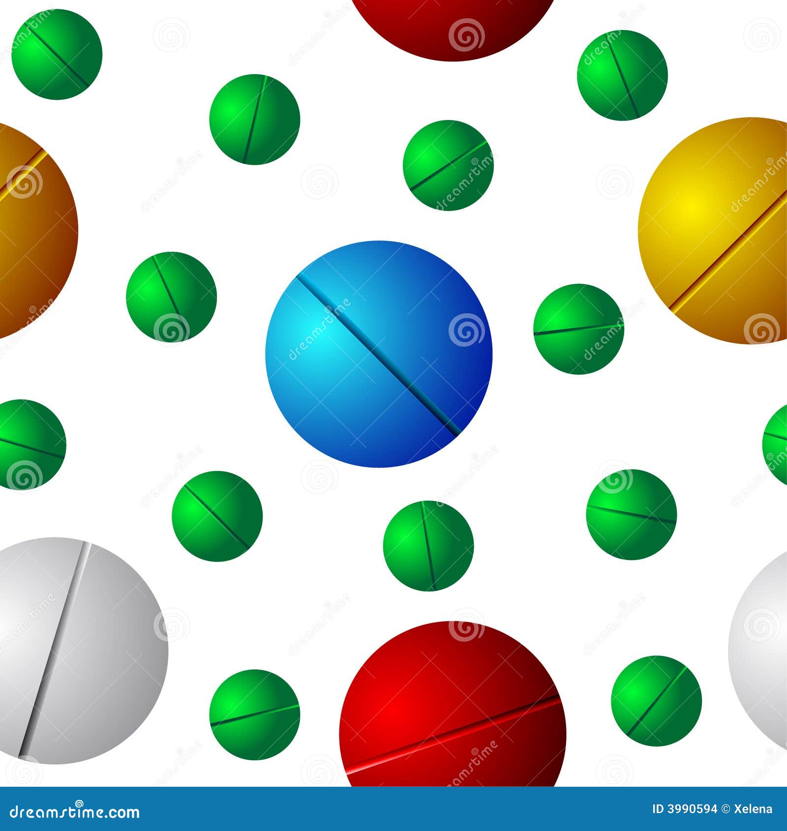 Colored Pills Seamless Vector Stock Vector - Illustration of illness ...