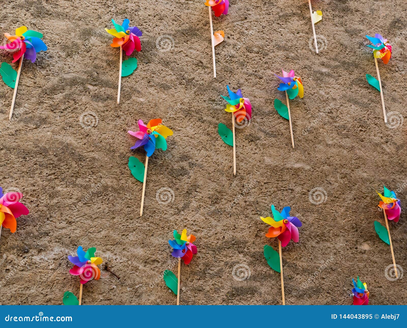 Colored pinwheels stock image. Image of italy, holidays - 144043895