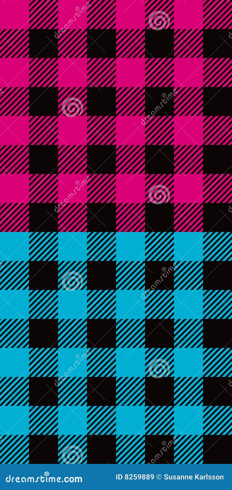 Colored plaid stock vector. Illustration of element, cyan - 8259889