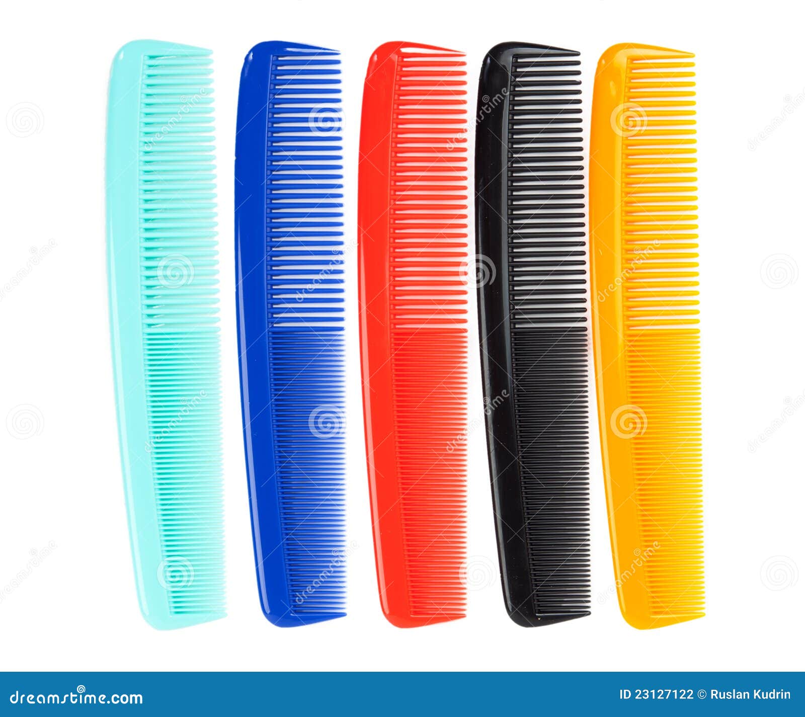 Colored plastic comb stock photo. Image of hairdresser - 23127122