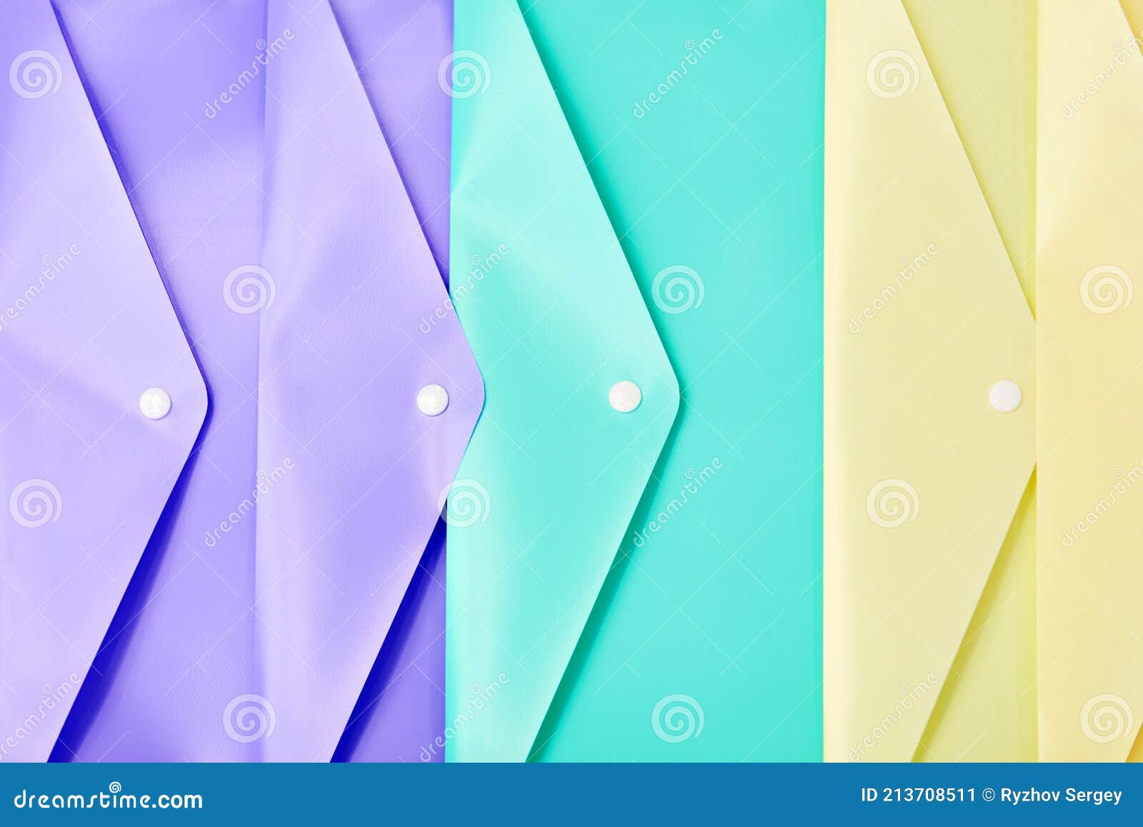 Colored Plastic Folder for Papers Stock Image - Image of report ...