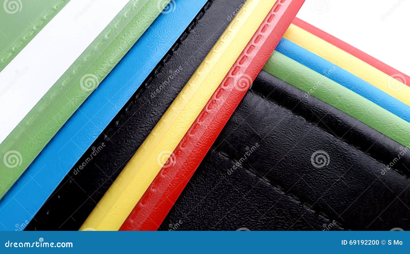 Colored Plastic Geometry Flat Composition Stock Photo - Image of ...