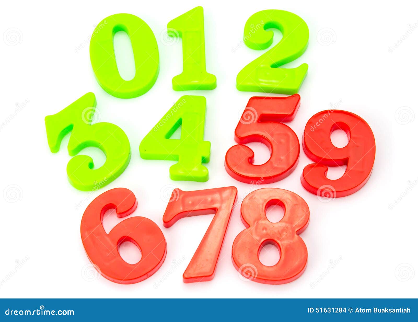 Plastic Magnetic Letters On Color Background Stock Image ...