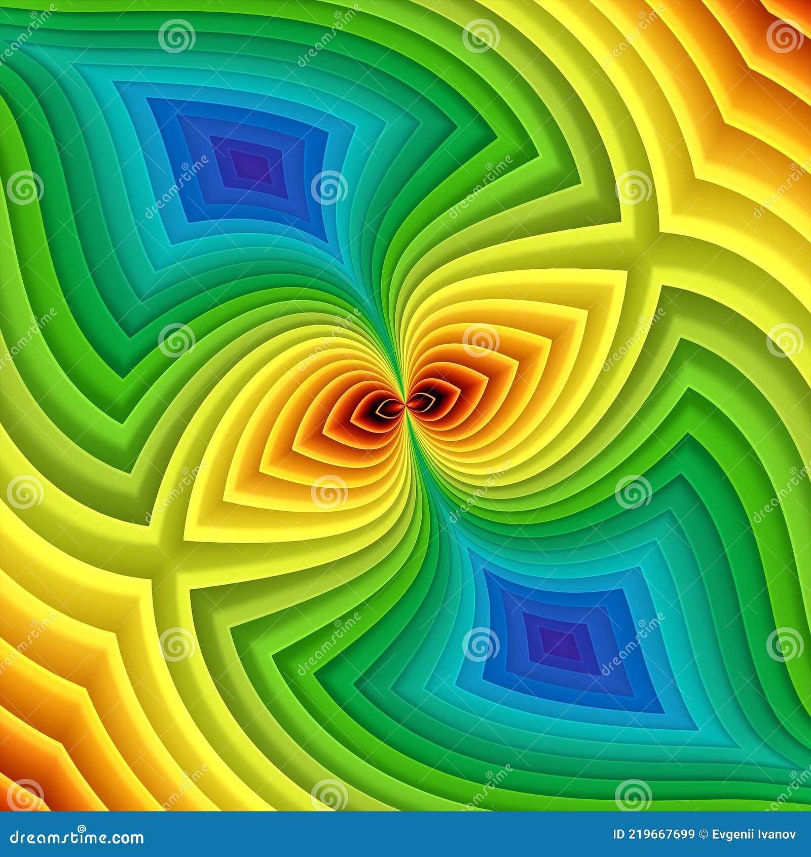 Colored Plastic Sheets of Different Colors, Rainbow Paper Pattern 3D ...