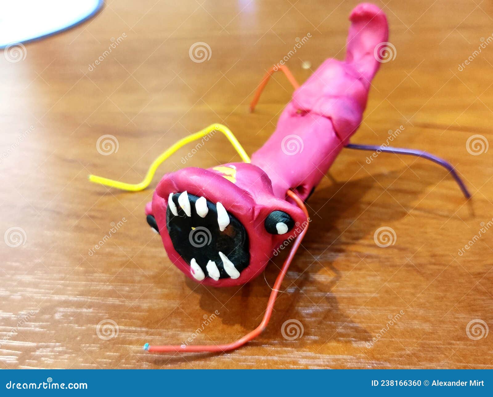 Colored Plasticine Predator Pet Stock Photo - Image of bird, drink ...
