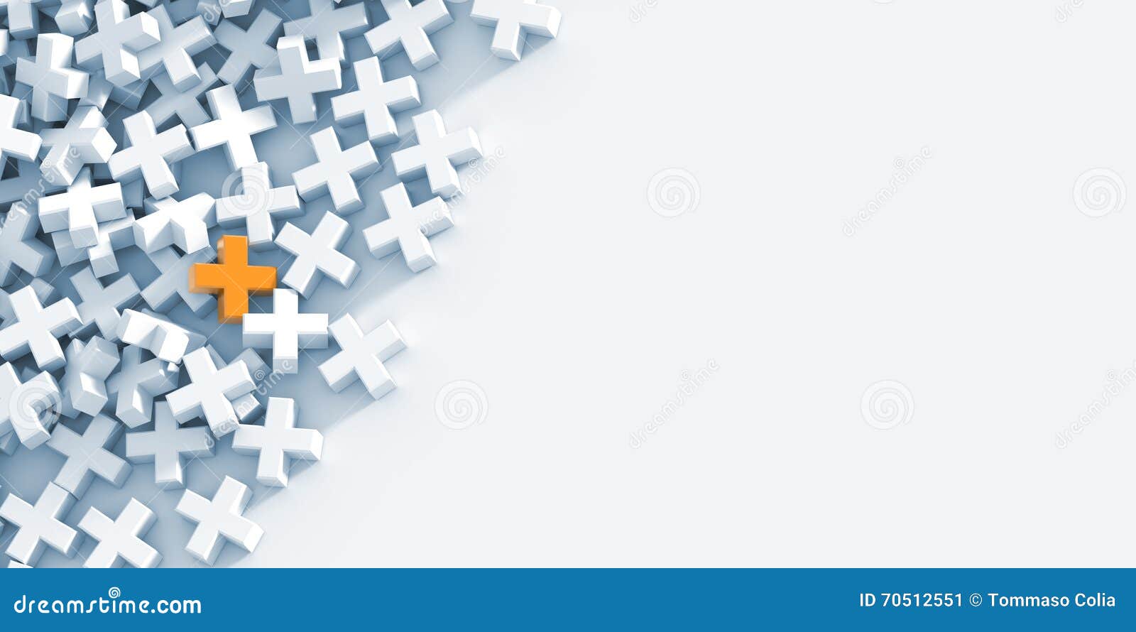 Colored Plus Symbols Background, 3d Rendering Royalty-Free Stock ...