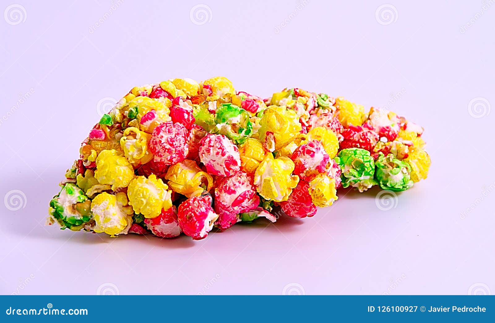 Colored pop corns stock image. Image of sweet, festive - 126100927