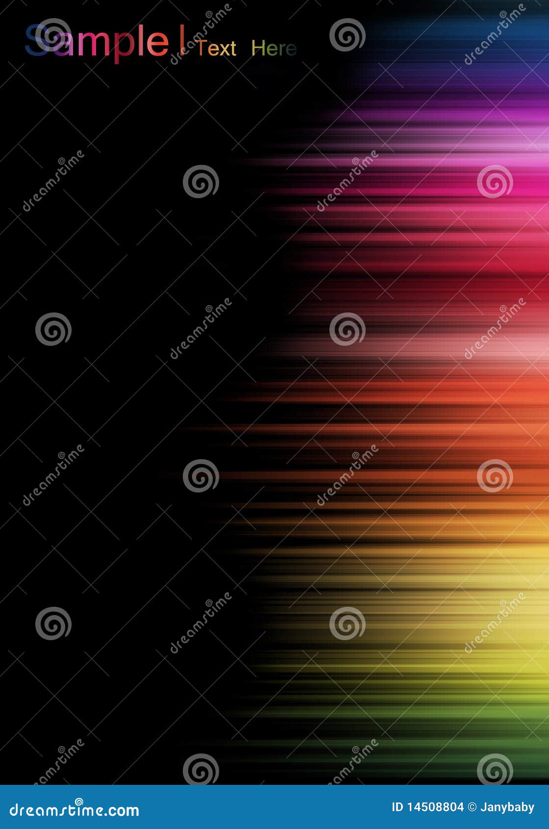 Colored Poster Background Picture. Image: 14508804