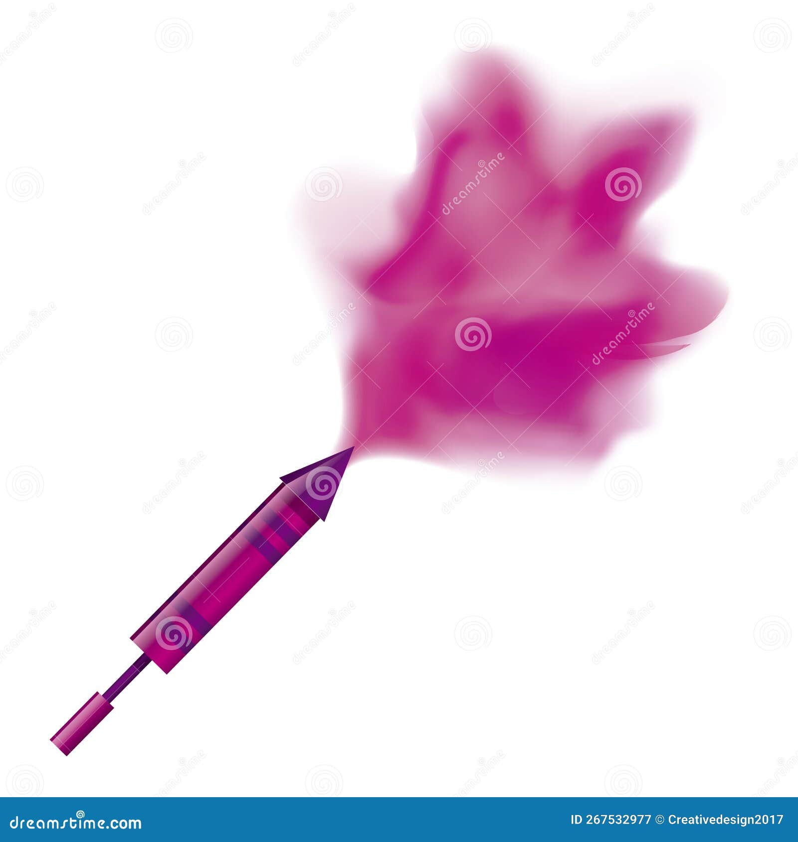 Colored Powder Explosion Vector Stock Vector - Illustration of festive ...