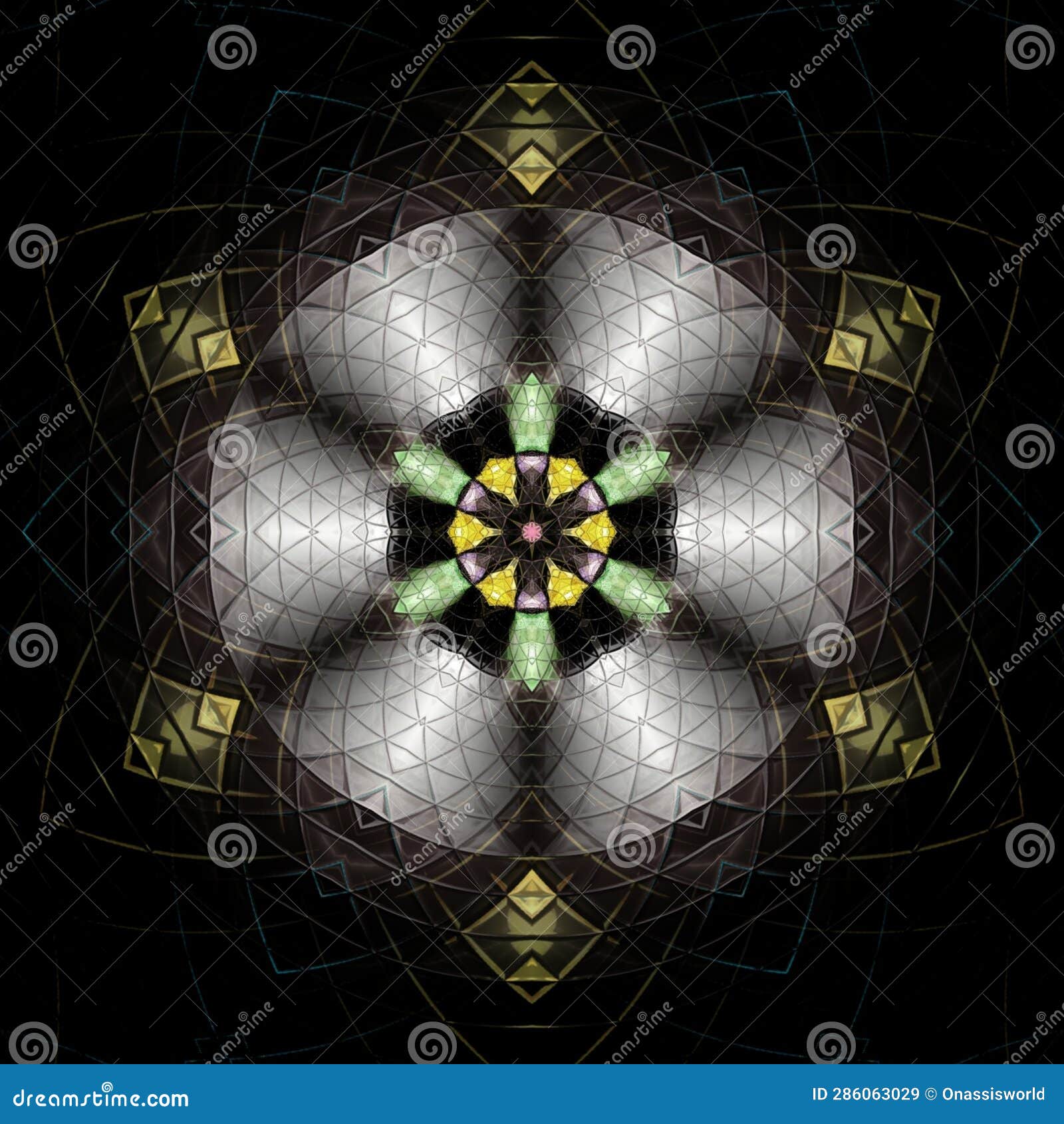 Colored Precious Stones Abstract Background Shapes and Blurs Stock ...