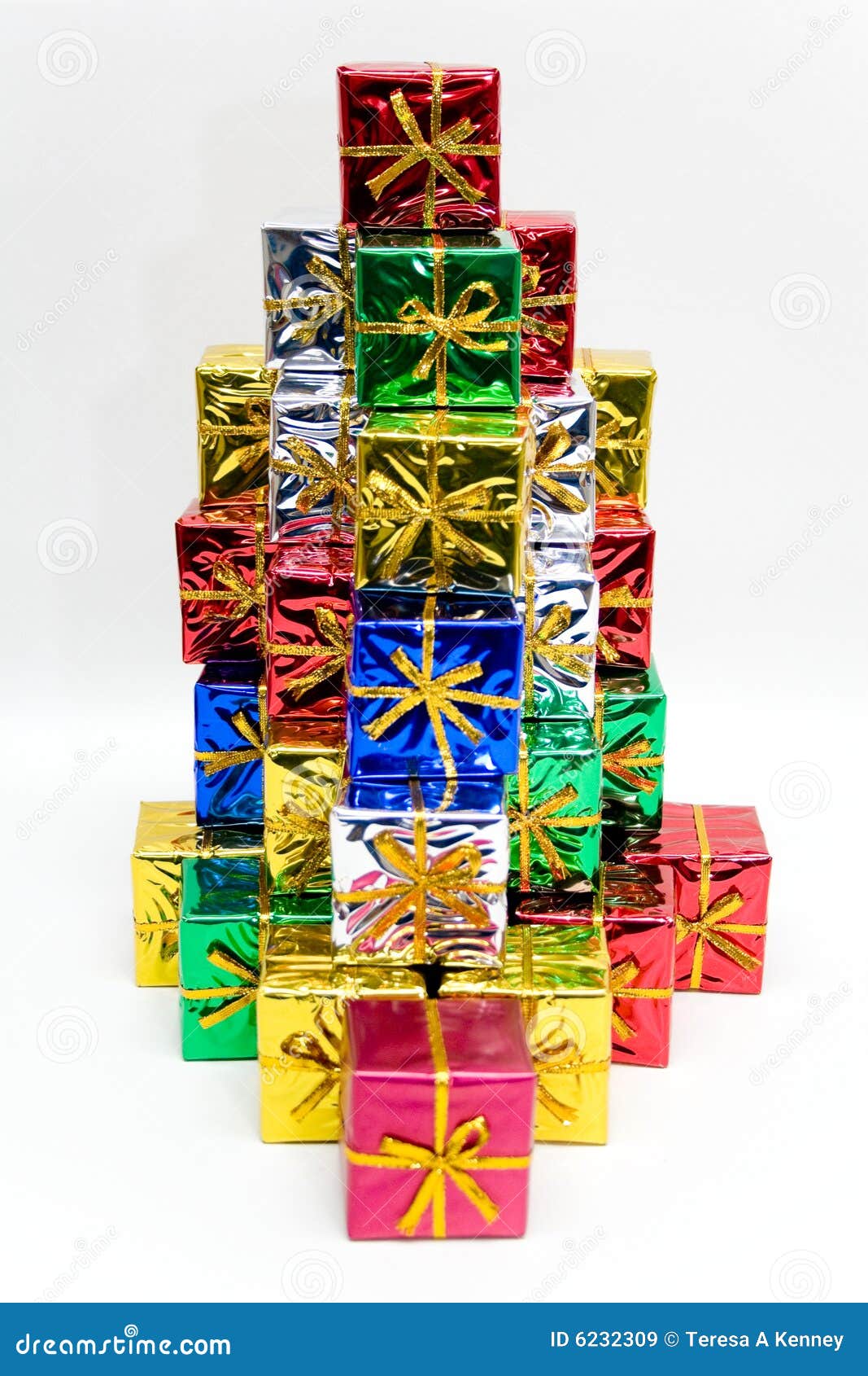 Colored Presents stock image. Image of presents, large - 6232309