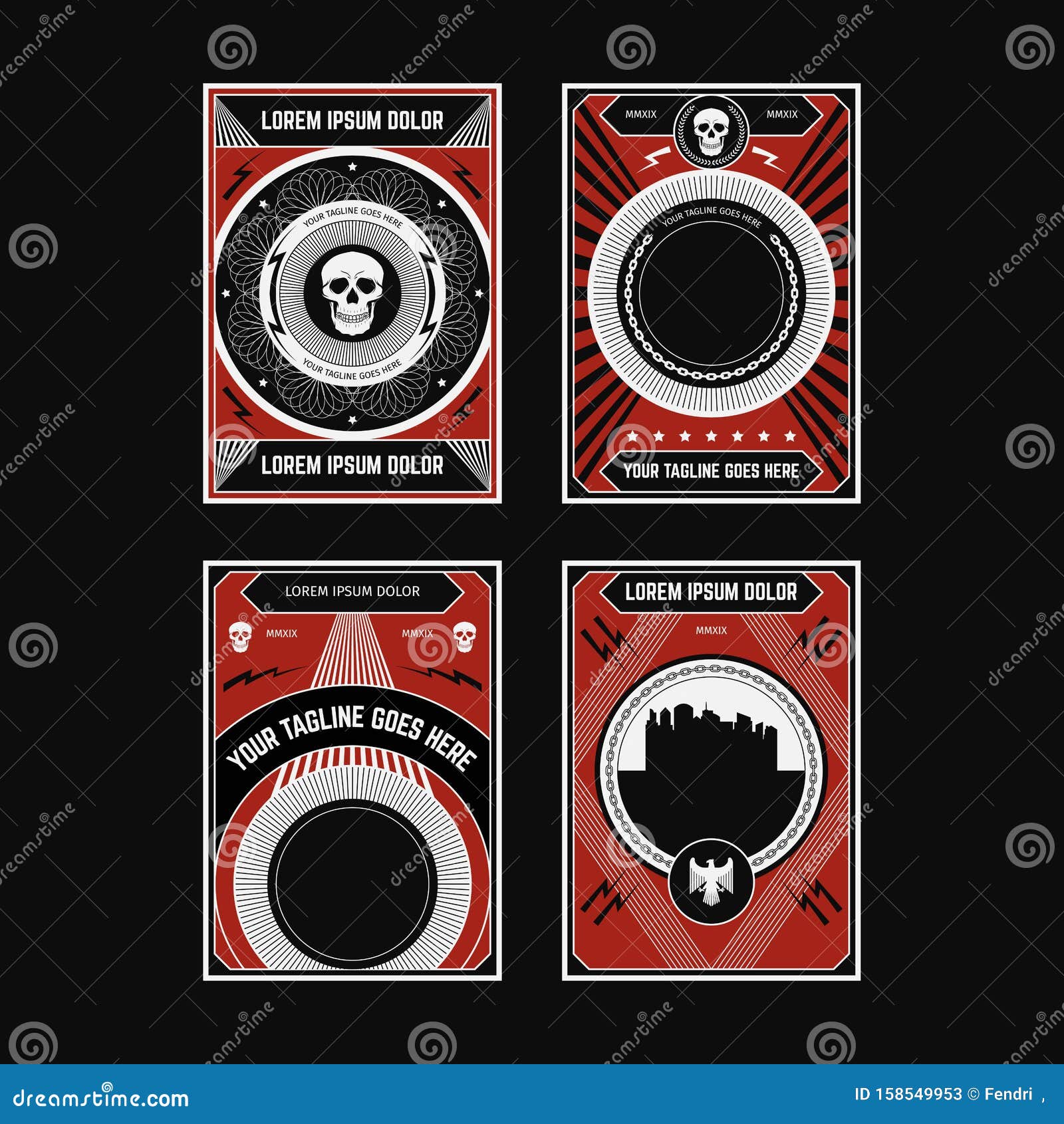 PROPAGANDA POSTER BACKGROUND COLLECTIONS Stock Vector - Illustration of ...