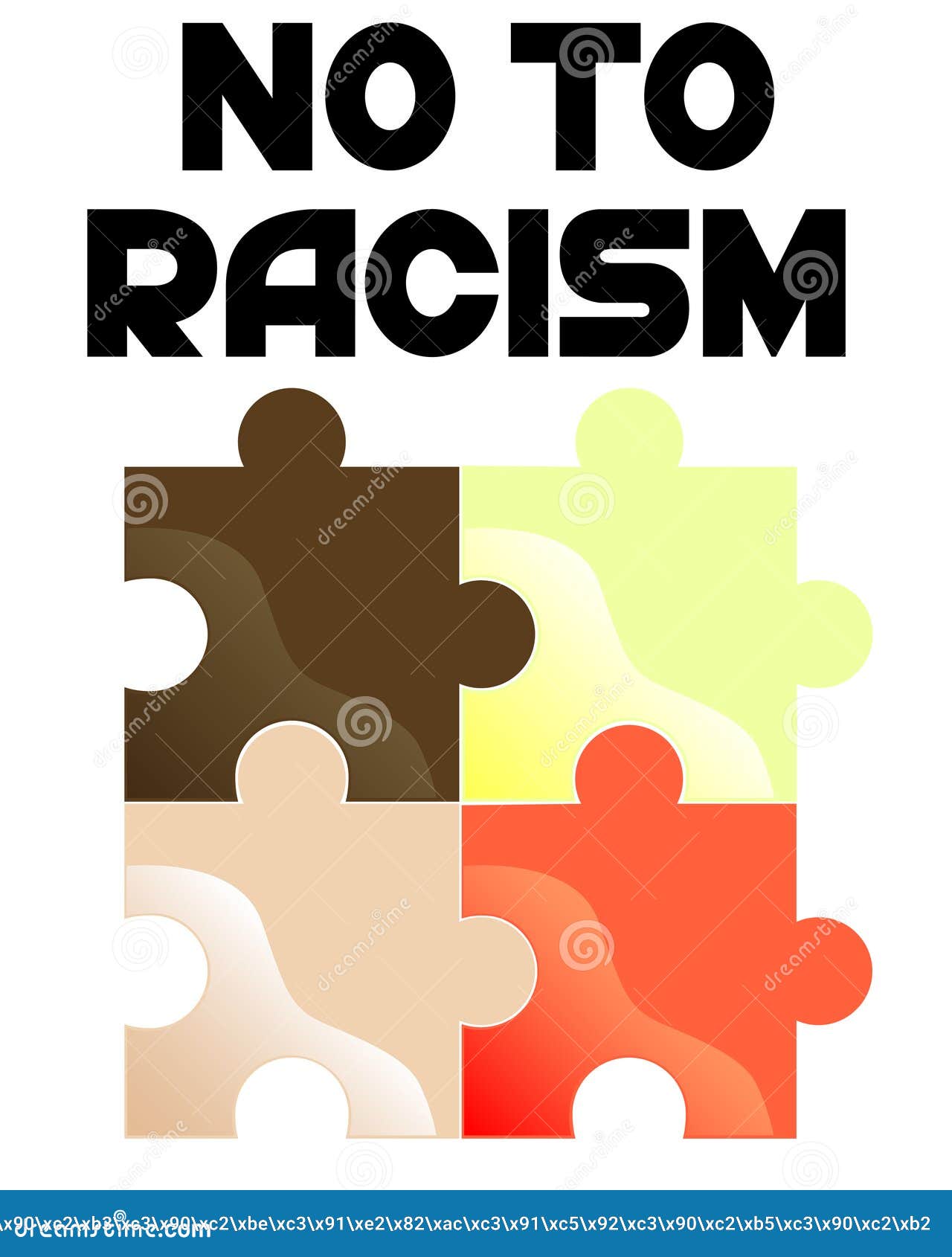 Colored puzzles stock vector. Illustration of banner - 187645842