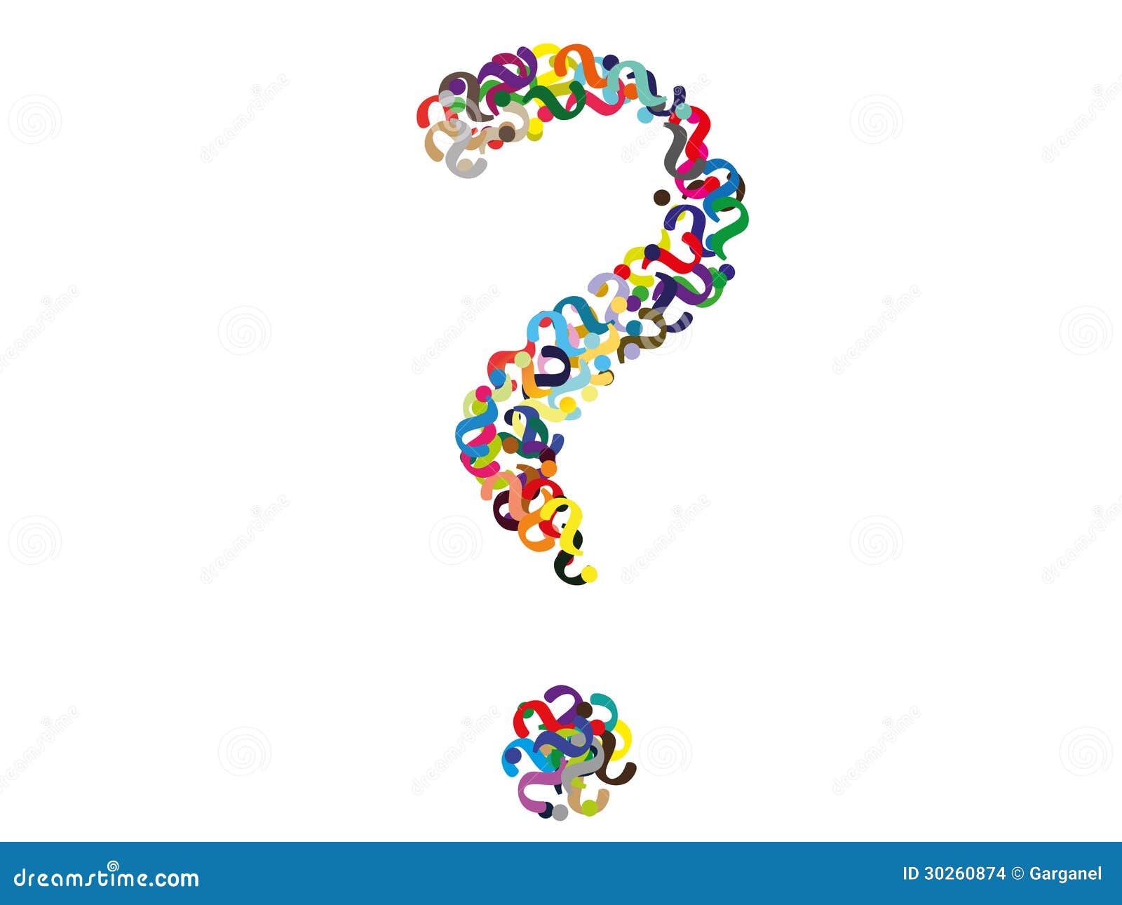 Question mark stock vector. Illustration of background - 30260874