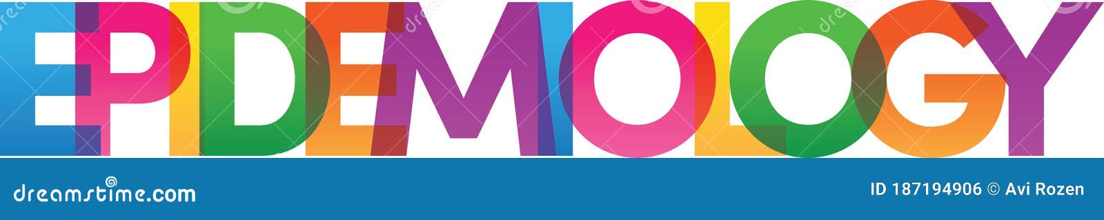 Colored rainbow text stock vector. Illustration of rainbow - 187194906