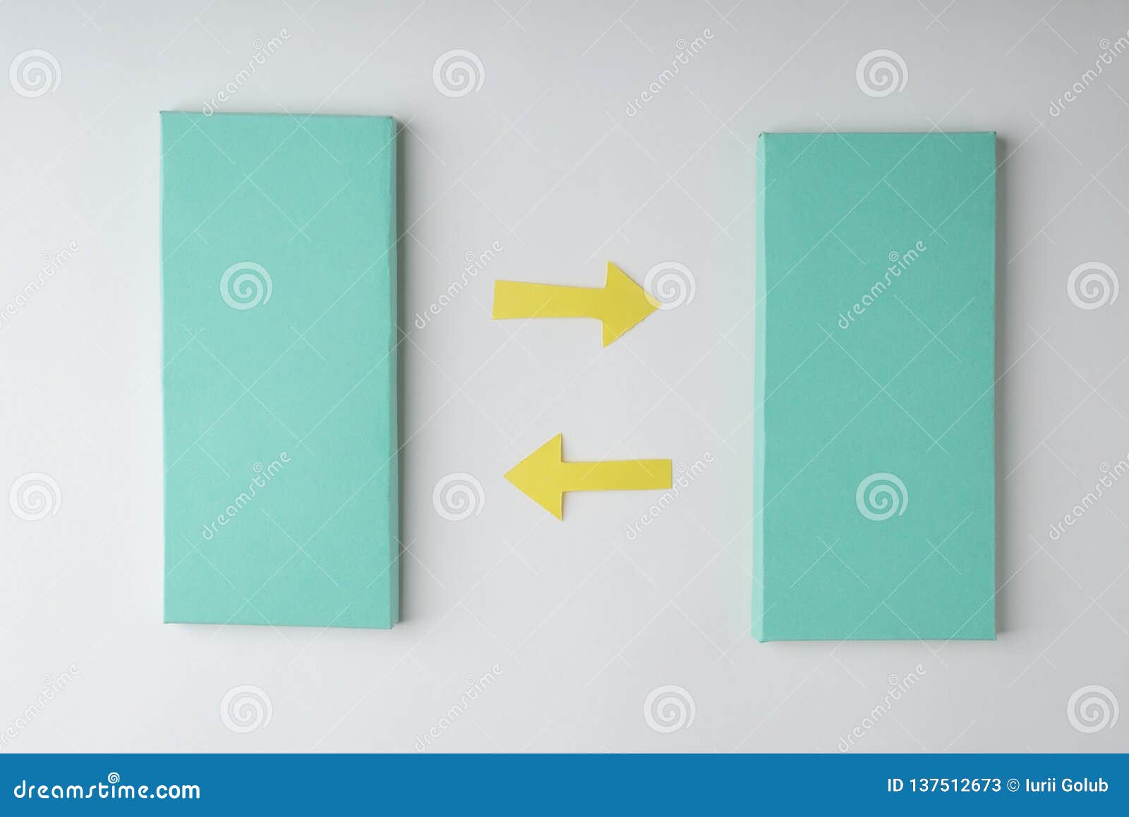 Rectangles and arrows stock image. Image of child, project - 137512673