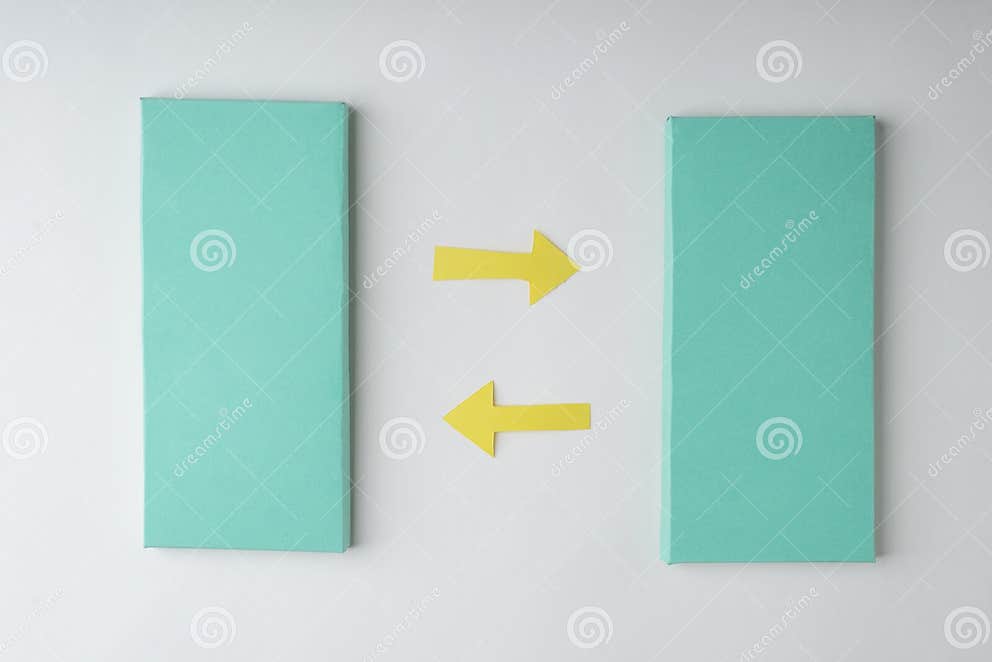Rectangles and arrows stock image. Image of child, project - 137512673